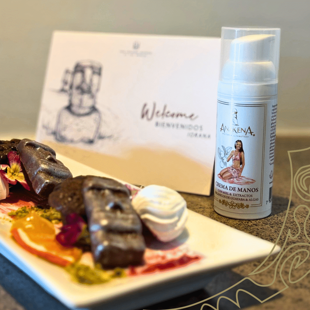 Bienvenida exclusiva en Hotel Nayara Hangaroa con cosméticos Anakena - ANAKENA - Natural Cosmetics